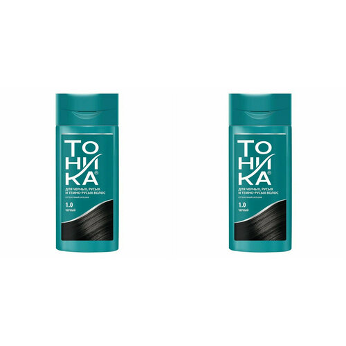Бальзам для волос Тоника, Оттеночный, 1.0 Черный, 150 мл, 2 штуки
