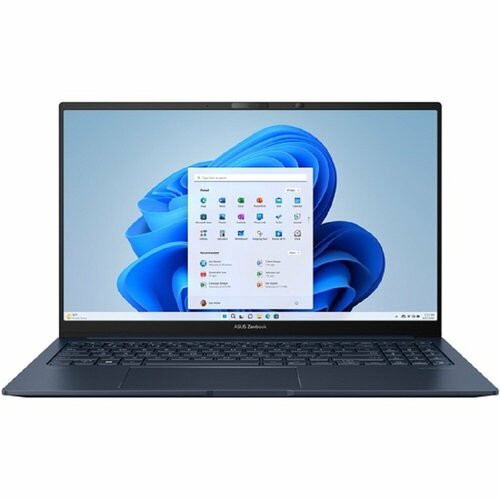 Asus Ноутбук ASUS Zenbook 15 UM3504DA-MA432 90NB1161-M00KL0 Blue 15.6" {OLED Ryzen 5 7535U/16384Mb/512PCISSDGb/noOs/bag}