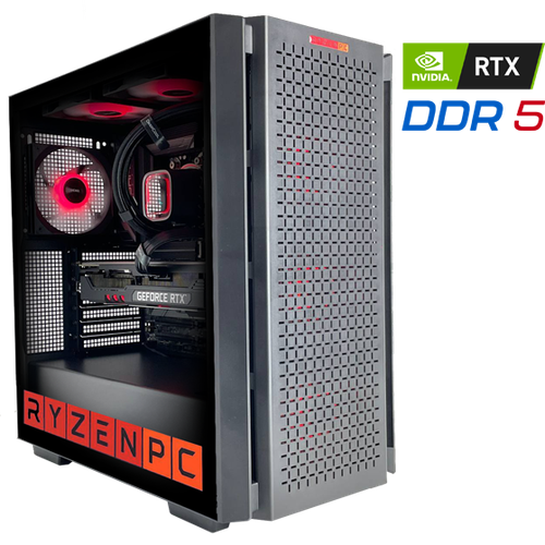 Настольный компьютер RyzenPC ULTRA 83515629 (AMD Ryzen 7 7700X 4.5 ГГц, AMD B650, 64 DDR5, SSD: 2000 Гб, SSD: 1000 Гб, NVIDIA GeForce RTX 4080 16 Гб, WI-FI, Без привода, 1000 Вт, DeepCool CG560, ОС не установлена)