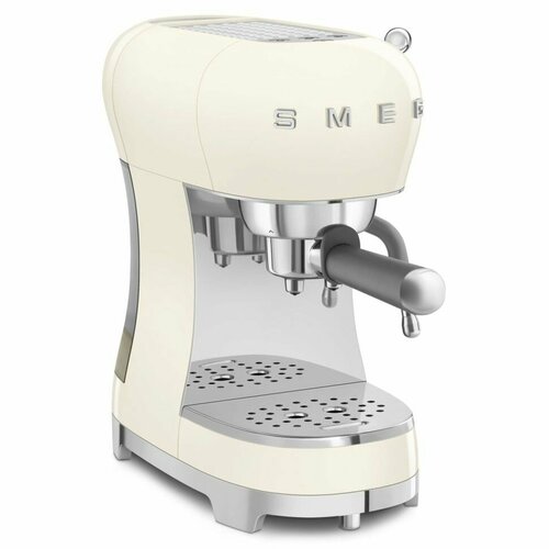 Кофеварка рожковая Smeg ECF02CREU, кремовый