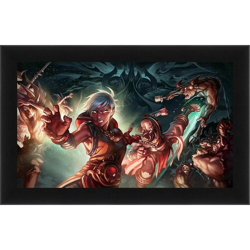 Плакат, постер на бумаге Diablo III: Reaper Of Souls. Размер 42 х 60 см