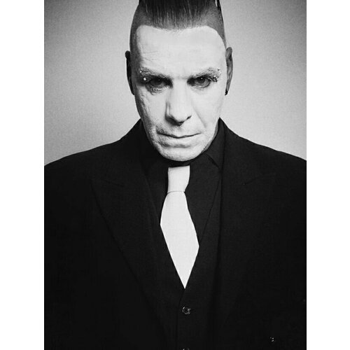 Плакат, постер на холсте Lindemann/Линдеманн/музыкальные/поп исполнитель/артист/поп-звезда/группа. Размер 30 х 42 см