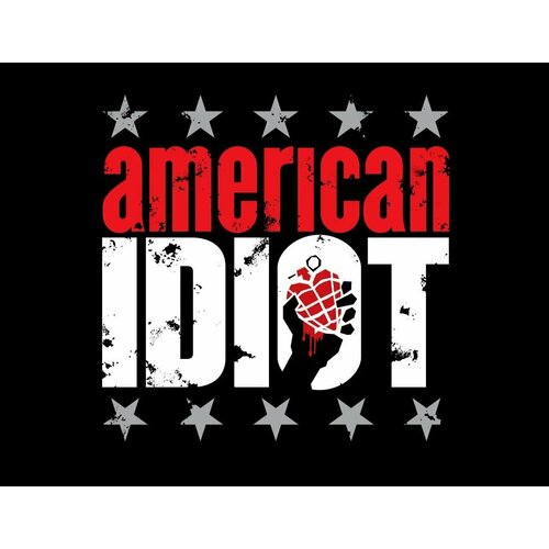Плакат, постер на бумаге Green Day-American Idiot/Green Day-Американ Айдиот. Размер 42 х 60 см