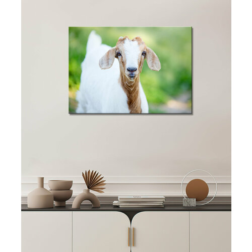 Картина -Козлята, козленок, коза, козел (12) 20х30