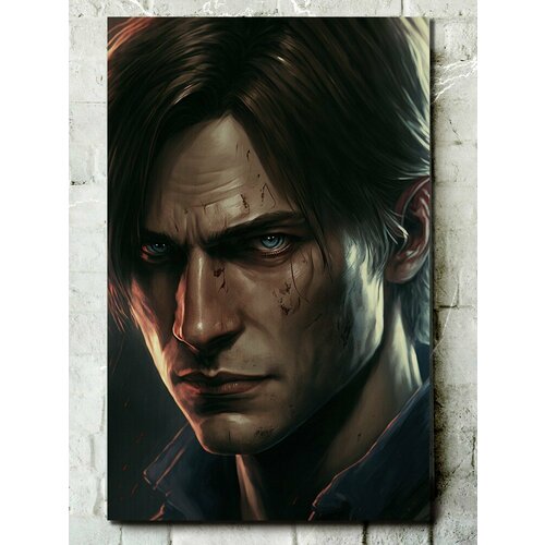 Картина интерьерная на дереве Игра Resident Evil 2 - 17015