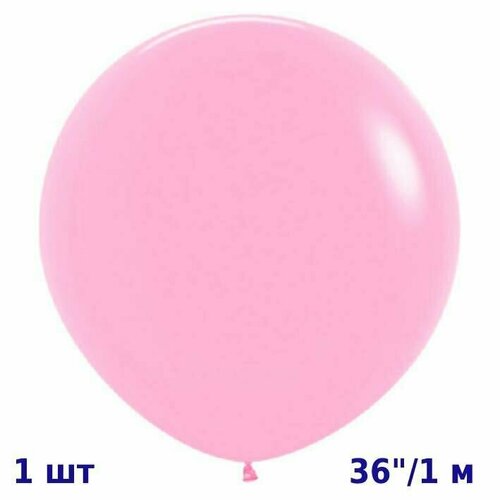 Воздушный шар (1шт, 1м) Розовый, Пастель / Bubble Gum Pink / SEMPERTEX S.A, Колумбия