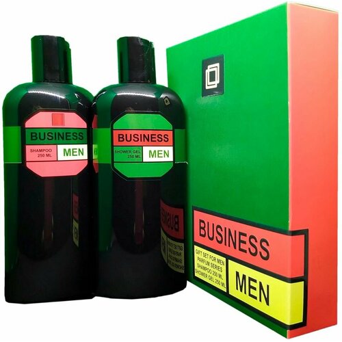 Подарочный набор Parfum Series Business Men Гель для душа 250мл + Шампунь для волос 250мл для мужчин х 2шт
