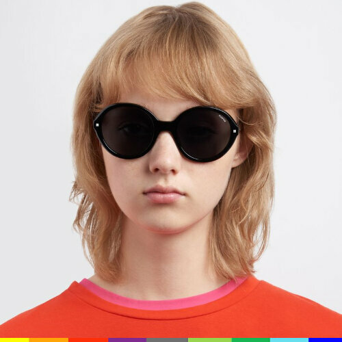 Солнцезащитные очки Polaroid PLD4114SX807, черный