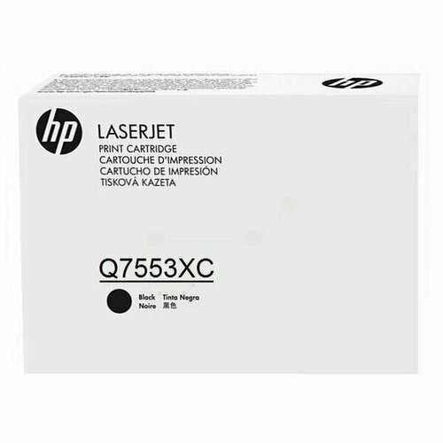 Картридж для лазерного принтера HP 53X Black (Q7553XC)