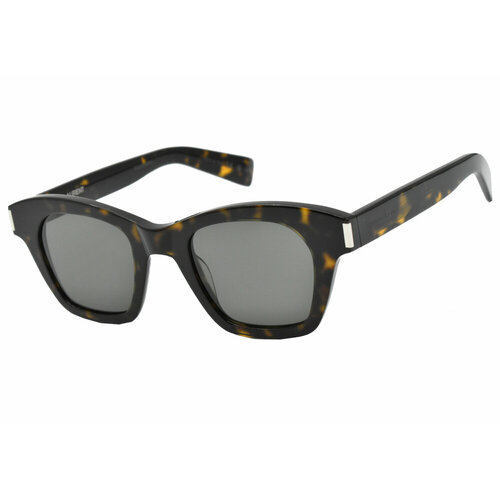 Солнцезащитные очки Yves Saint Laurent SL 592, коричневый, черный