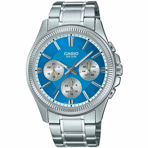 Наручные часы CASIO, голубой