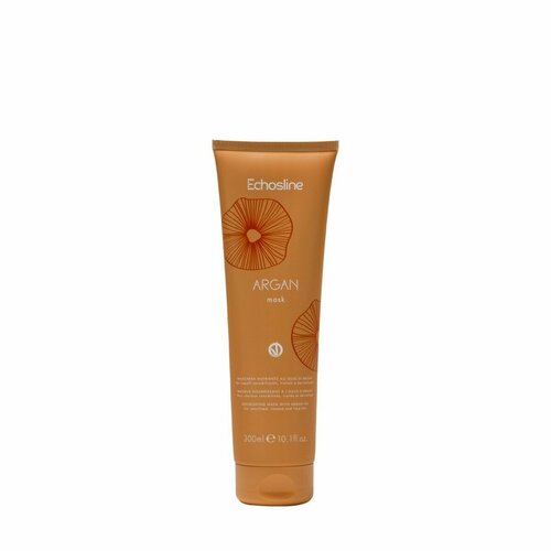 Маска питательная на основе масла Аргании 300 мл Экос Лайн, ARGAN MASK ECHOS LINE