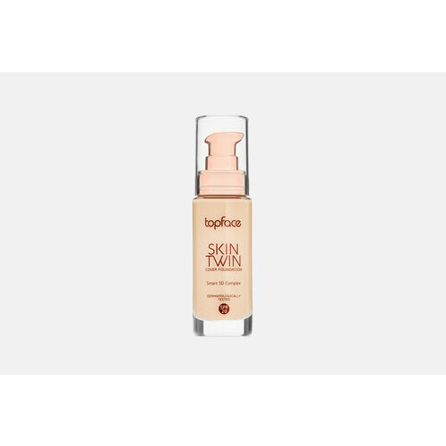 Тональный крем с натуральным финишем SPF20 Topface, Skin Twin Cover Foundation 32шт