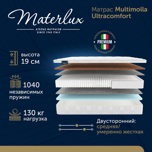 Матрас Materlux Multimolla Ultracomfort 155х210