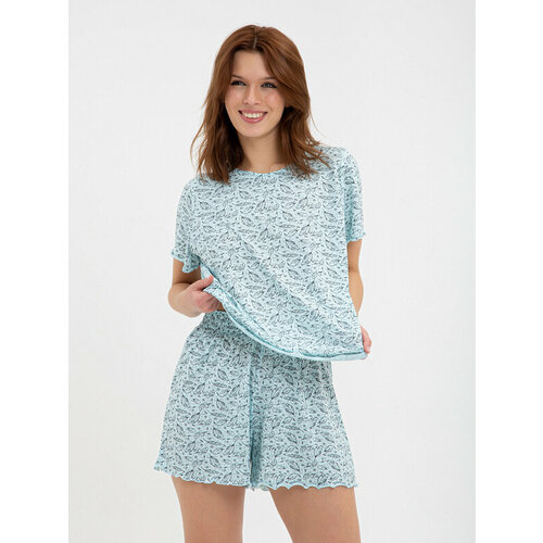 Пижама Lilians, размер 100-82-106, голубой