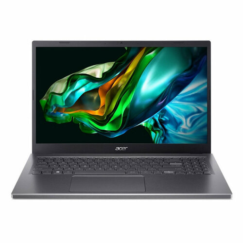 Ноутбук Acer Aspire 5 A515-58M-77VE, 15.6" (1920x1080) IPS/Intel Core i7-13620H/16ГБ LPDDR5/512ГБ SSD/UHD Graphics/Без ОС, серый (NX. KQ8CD.005)