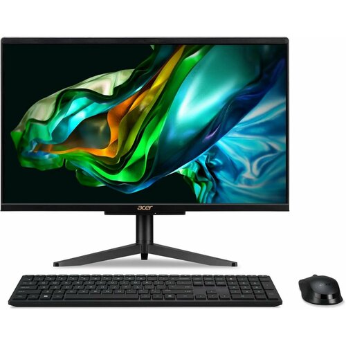 Моноблок Acer Aspire C22-1610, 21.5", Intel N100, 8ГБ, 512ГБ SSD, Intel UHD Graphics, Eshell, черный [dq. bl7cd.006]