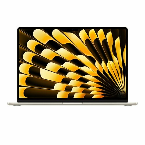 Apple MacBook Air 15 2024 (Apple M3, 8 ГБ/256 ГБ, 10C GPU, Starlight) MRYR3