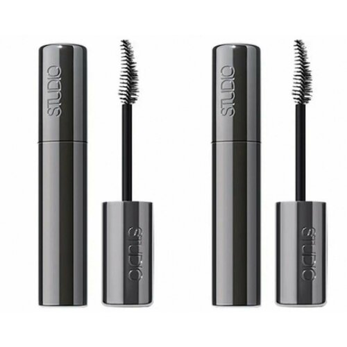 THE SAEM Тушь для ресниц водостойкая с эффектом объема и подкручивания Studio Double Fit Mascara 02 Volume Curling, 2 шт