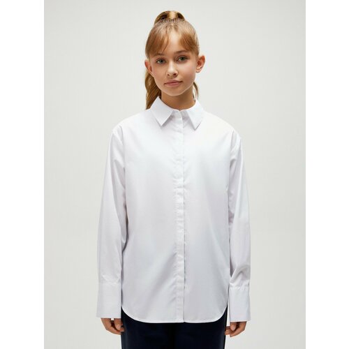 Школьная блуза Acoola, размер 122, белый