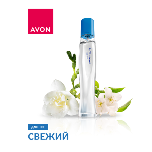 AVON Туалетная вода Summer White Sunset для нее, 50 мл