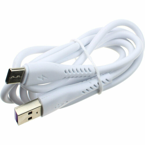 Шнур USB A-USB Type C 1м OD4.0/ROHS/медь 5A, быстрая зарядка