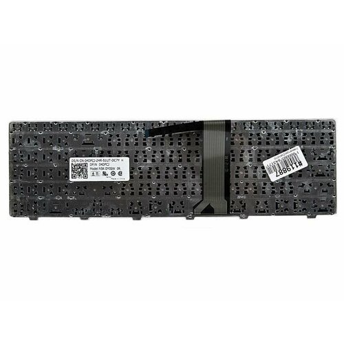 Клавиатура ZeepDeep для Dell N5110, 15R MP-10K73SU-442 (NSK-DY0SW) Black, black frame, гор. Enter