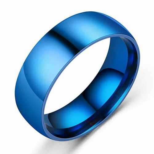 Кольцо помолвочное TASYAS, размер 20.5, синий
