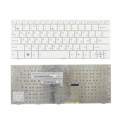 Клавиатура для ноутбука Asus 04GOA192KUS10-1