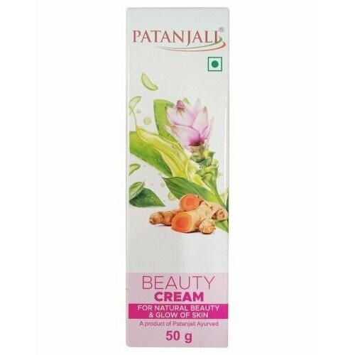 Крем Бьюти Патанджали / Beauty Cream Patanjali разглаживает морщины, увлажняет и питает кожу , 50 гр.