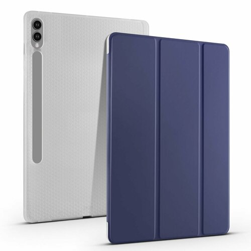 Чехол для Samsung Tab S9 / S9 FE 11" (2023) с охлаждением темно-синий