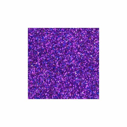 Фоамиран бумага с блестками, фиолетовая, 1 шт
