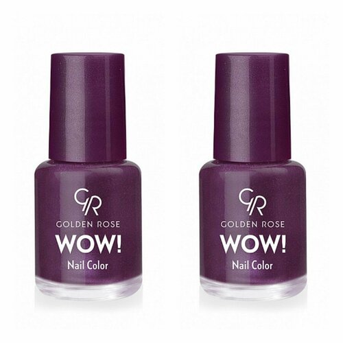 Golden Rose Лак для ногтей Wow! Nail Lacquer, тон 064, 6 мл, 2 штуки