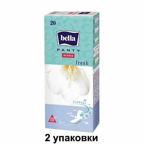 BELLA Прокладки ежедневные Panty Aroma Fresh, 20 шт, 2 уп