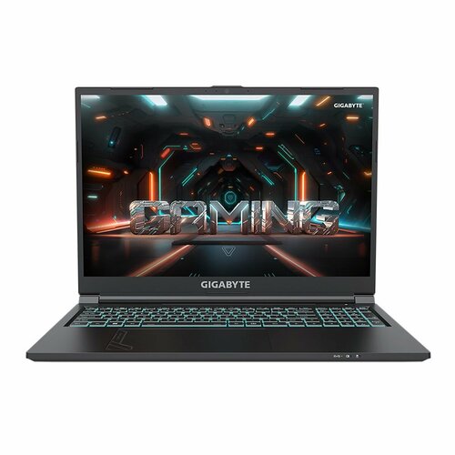 Ноутбук Gigabyte G6 KF Core i7-13620H/16GB/SSD1TB/16"/RTX 4060 8GB/IPS/FHD+/165hz/DOS/Black (KF-H3KZ854SD)