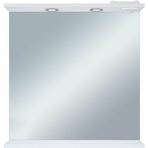 Зеркало для ванной Енисей 80 белое