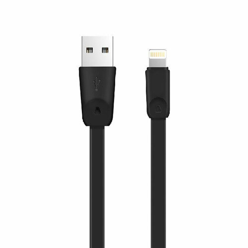 Плоский кабель для iPhone iPad iPod, X9 Rapid Lightning Cable, черный