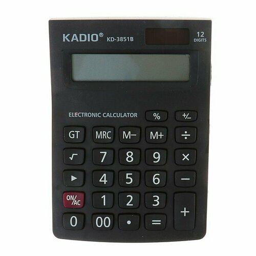 Калькулятор настольный, 12-разрядный, 3851B (комплект из 4 шт)