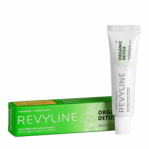 Зубная паста Revyline Organic Detox, 25 г