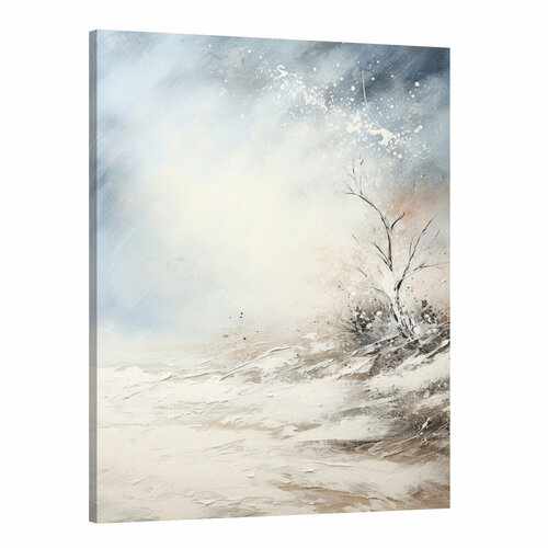 Интерьерная картина 50х70 "Зимний вихрь"