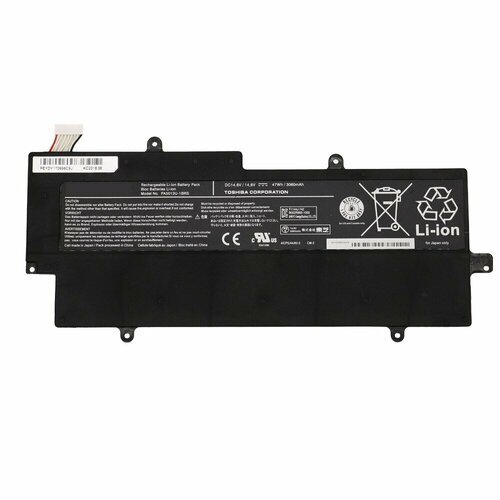 Аккумулятор для ноутбука Toshiba Portege Z830, Z835, Z930, Z935 Series. 14.8V 3060mAh PN: CS-TOZ830N