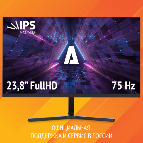 23.8" Монитор Azerty DS-2401, IPS, 75Гц, 1920x1080 Full HD