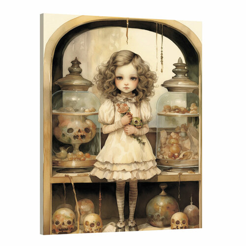 Интерьерная картина 50х70 "Плененная кукла"