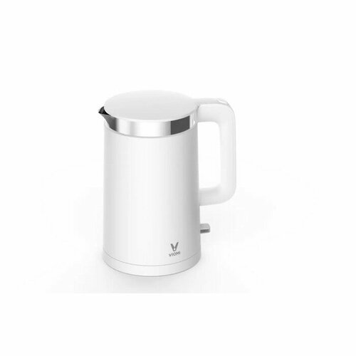 Чайник электрический Viomi Mechanical Kettle, пластик, колба металл, 1.5 л, 1800 Вт, белый