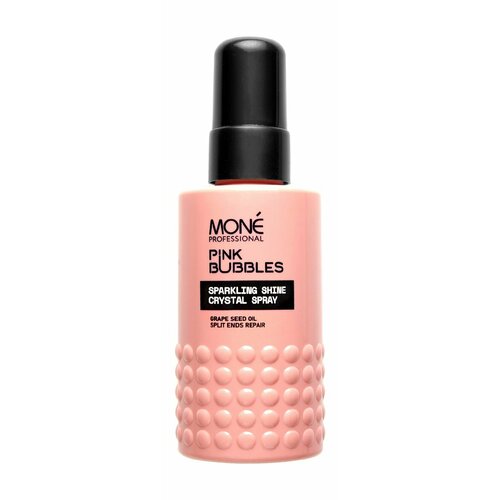 Спрей для блеска волос Mone Professional Pink Bubbles Sparkling Shine Crystal Spray