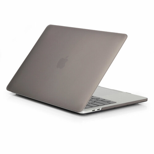 Чехол для ноутбука Apple Macbook air 13.3 A1932 / A2179 / A2337 (2018-2022 года) - серый , матовый