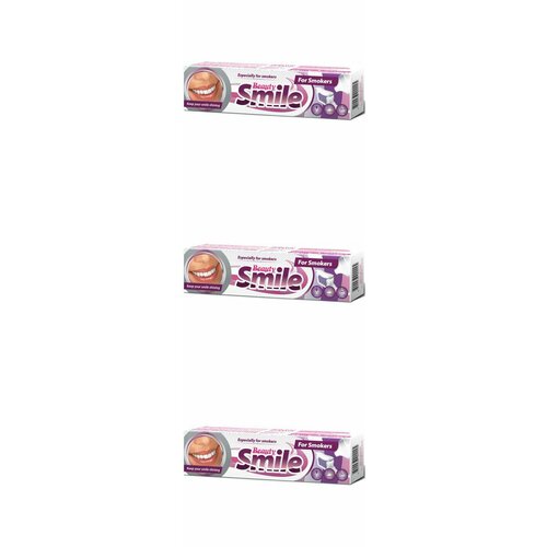 Rubella Зубная паста для курящих Beauty Smile, 100 мл, 3 шт