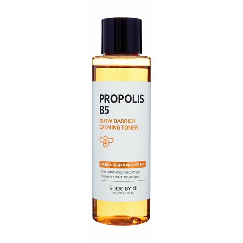 Успокаивающий тонер для лица с витамином B5 и прополисом / Some by Mi Propolis B5 Glow Barrier Calming Toner