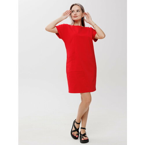 Платье N.E.W., размер 46, красный