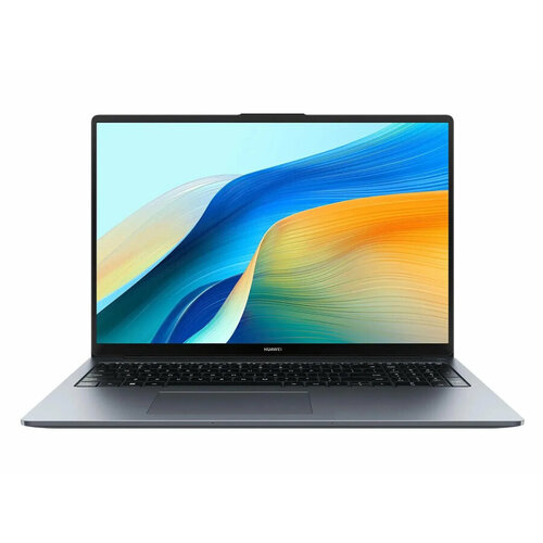 Ноутбук Huawei MateBook D 16 2024 MCLF-X Space Gray (53013YDN) 16.0" Core i3 1215U UHD Graphics 8ГБ SSD 512ГБ Без ОС Серый